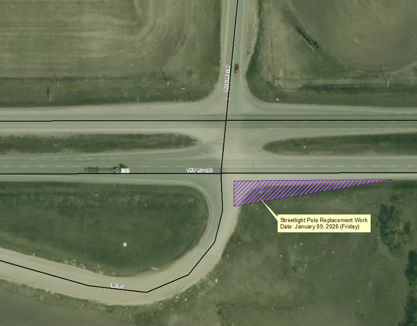 Streetlight Replacement Work - Township Road 250 and 84 street(RR290 ...